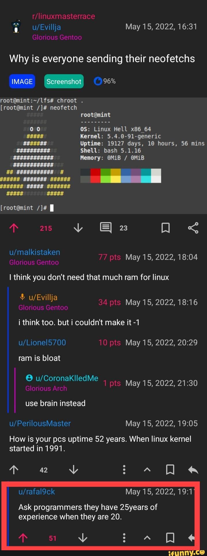 Neofetch memes. Best Collection of funny Neofetch pictures on iFunny