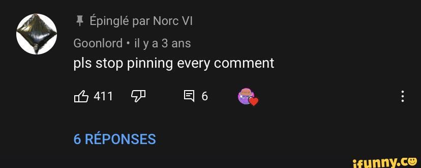 & Epingl par Nore VI Goonlord il y ans pls stop pinning every comment ...