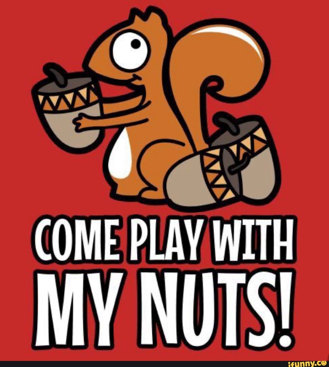 COME PLAY WITH MY NUTS! - iFunny