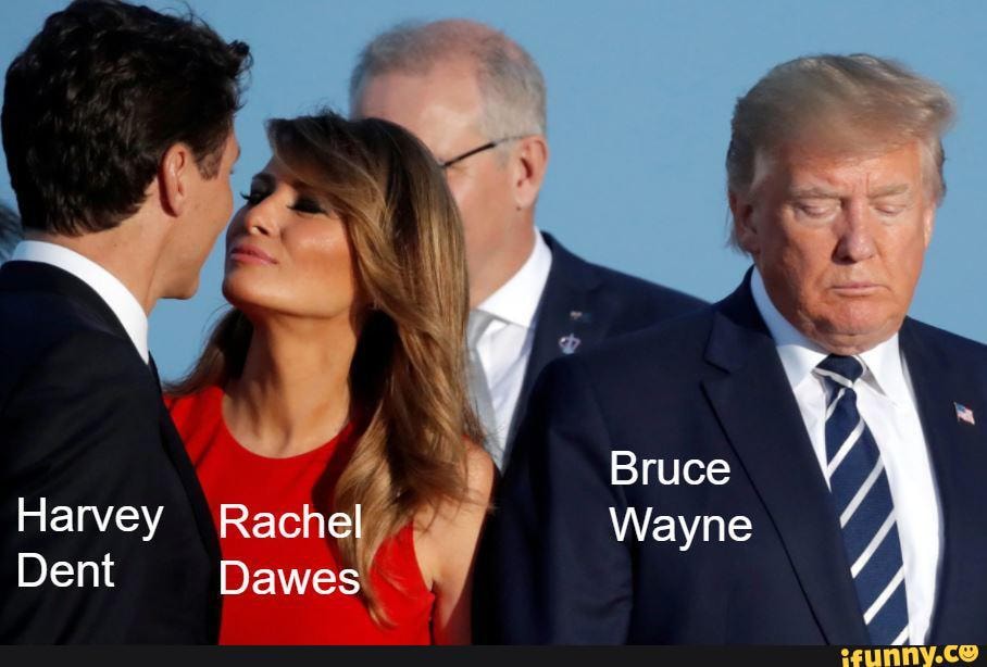 'N 4 Bruce Harvey Dent Rachel Wayne Dent Dawes - iFunny