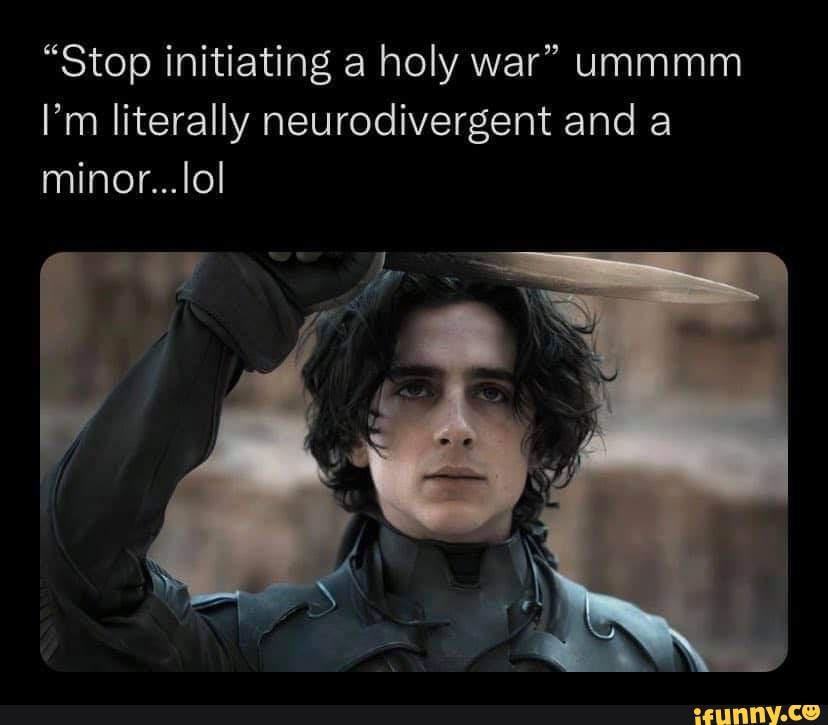 The Return of the Meme (vol. 377) - "Stop initiating a holy war" ummmm ...