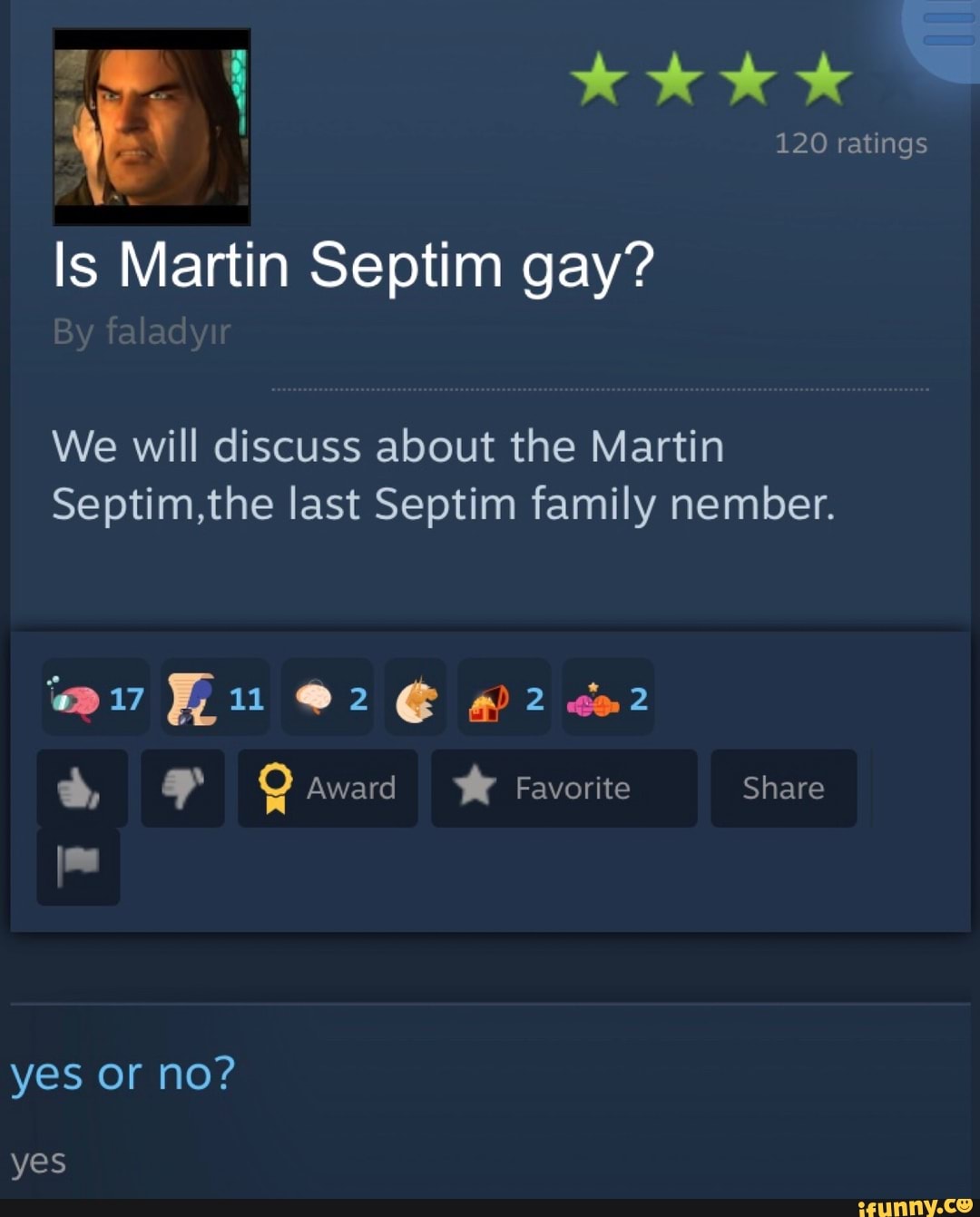 120 ratings Is Martin Septim gay? We will discuss about the Martin ...
