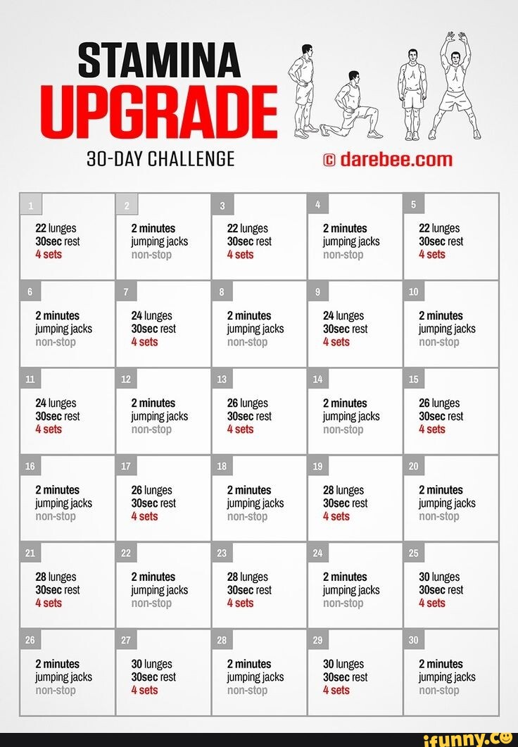 30 Day Jumping Jacks Challenge