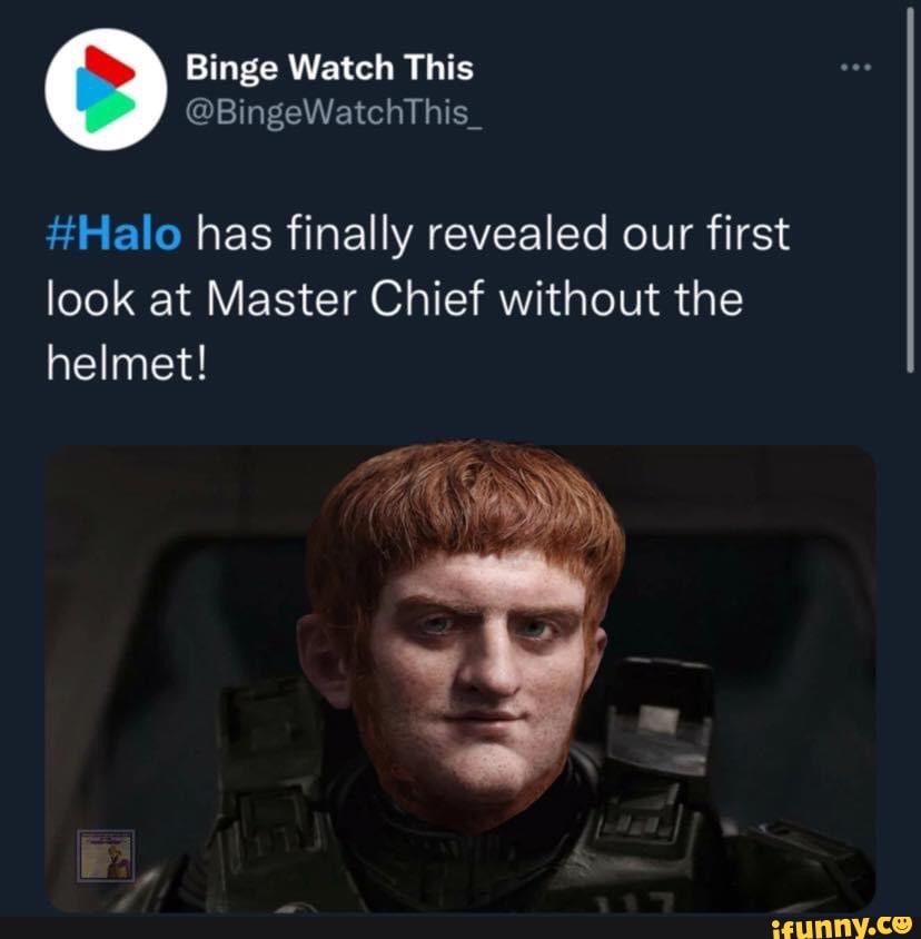 Binge Watch This #Halo has finally revealed our first look at Master ...