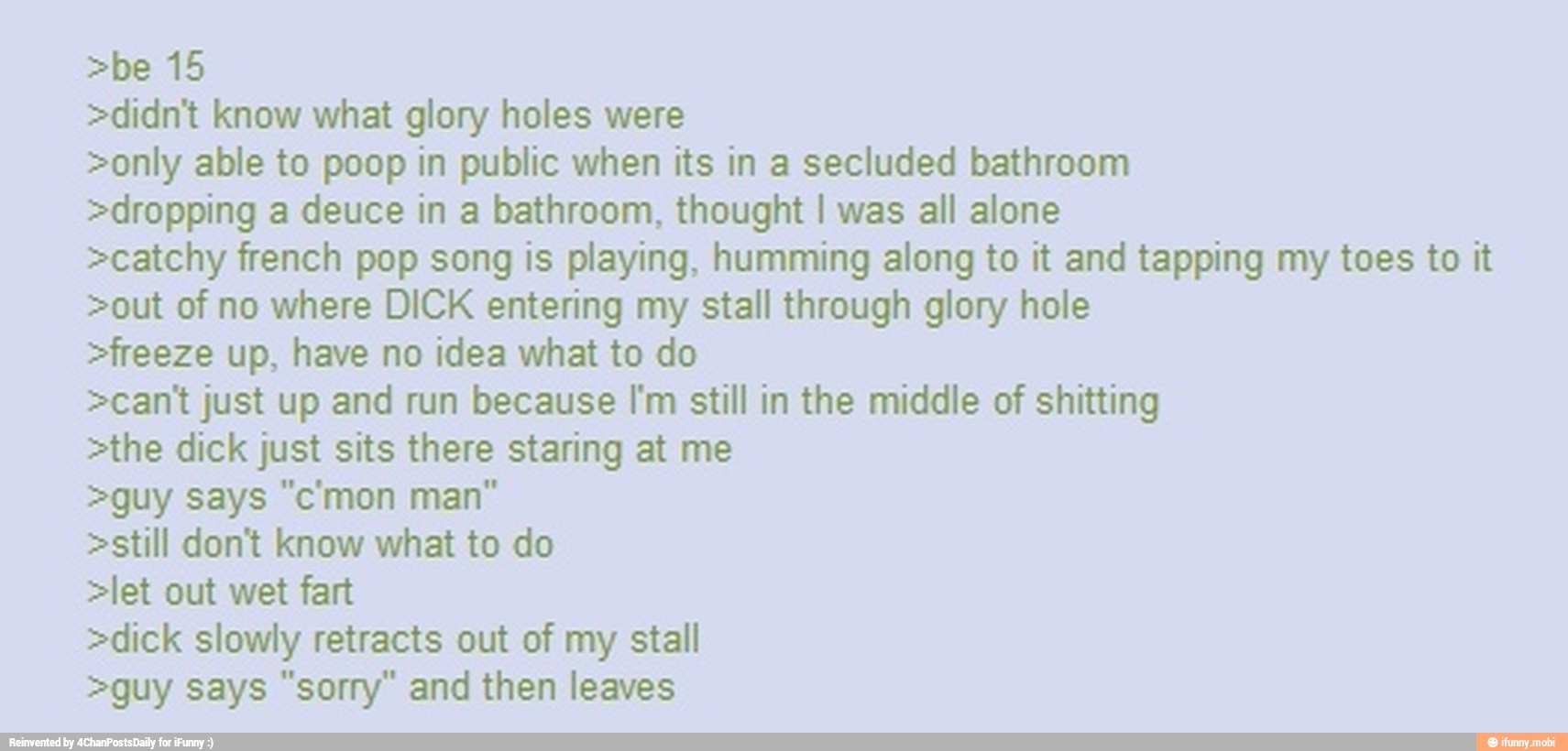 didnt Know What Glory Holes Were only Able To Poop In Public When Its didnt-know-what-glory-holes-were-only-able-to-poop-in-public-when-its