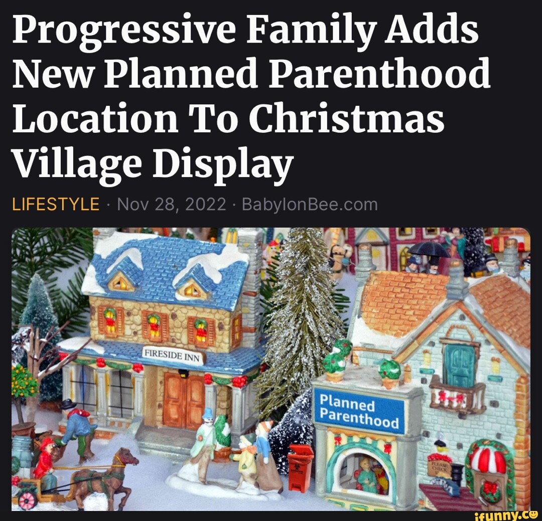 Progressive Family Adds New Planned Parenthood Location To Christmas ...