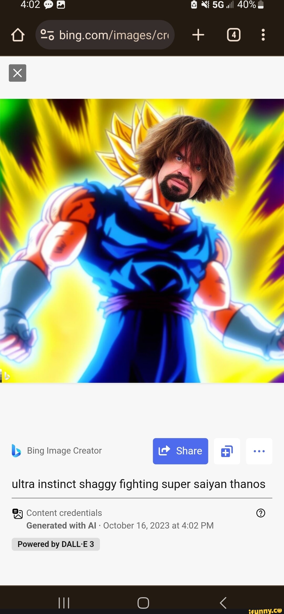 All 40% Bing Image Creator Share ultra instinct shaggy fighting super ...