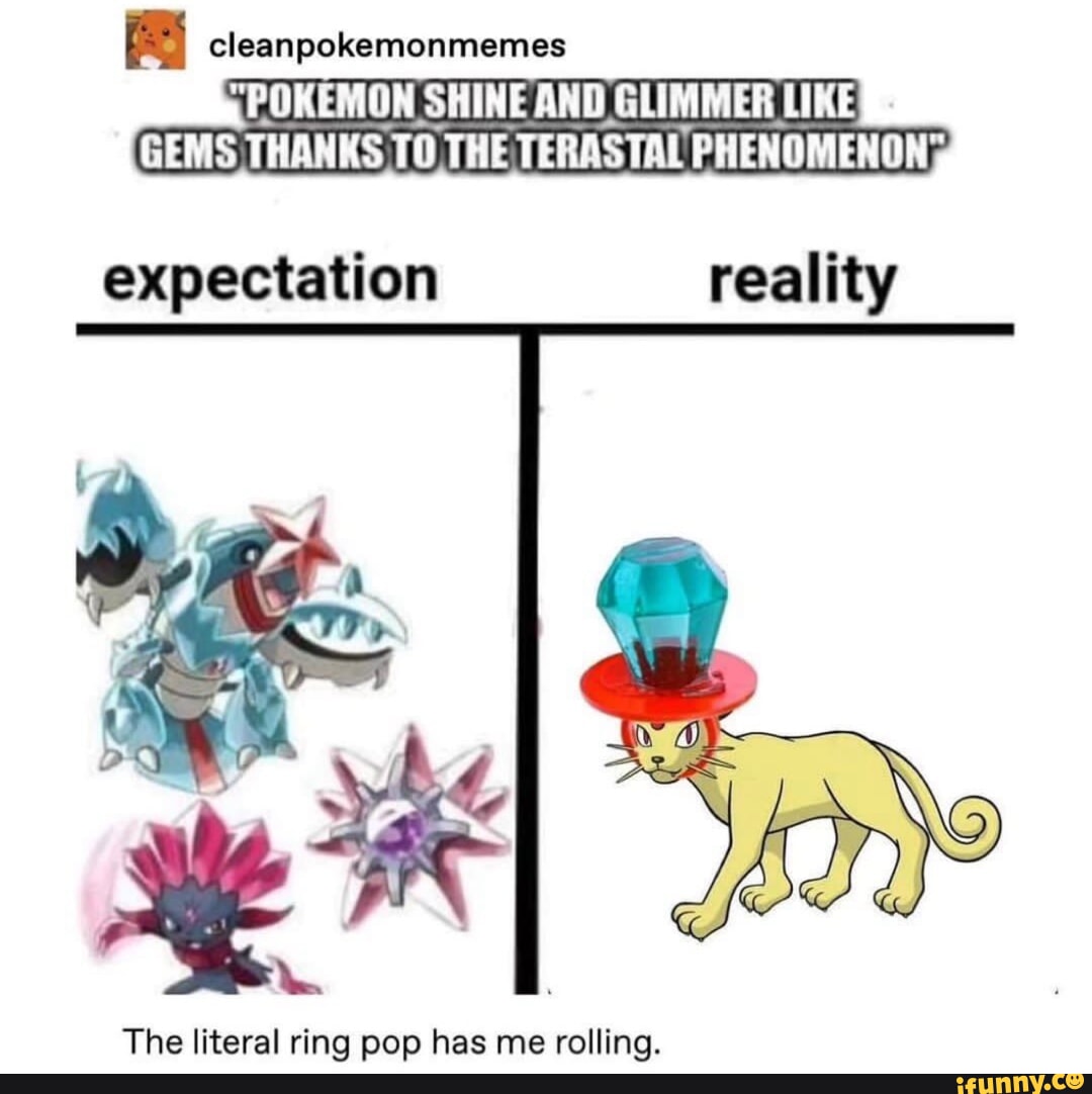 Cleanpokemonmemes POKEMON SHINE AND GLIMMER LIKE GEMS THANKS TO THE ...