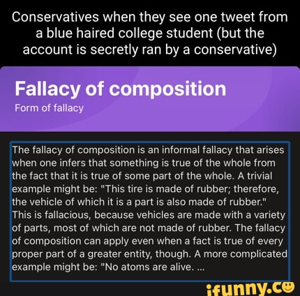 Fallacy memes. Best Collection of funny Fallacy pictures on iFunny