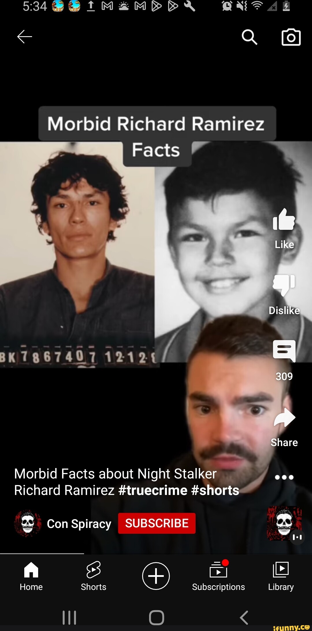 Morbid Richard Ramirez Facts Like Dislike 309 Share IN Morbid Facts ...