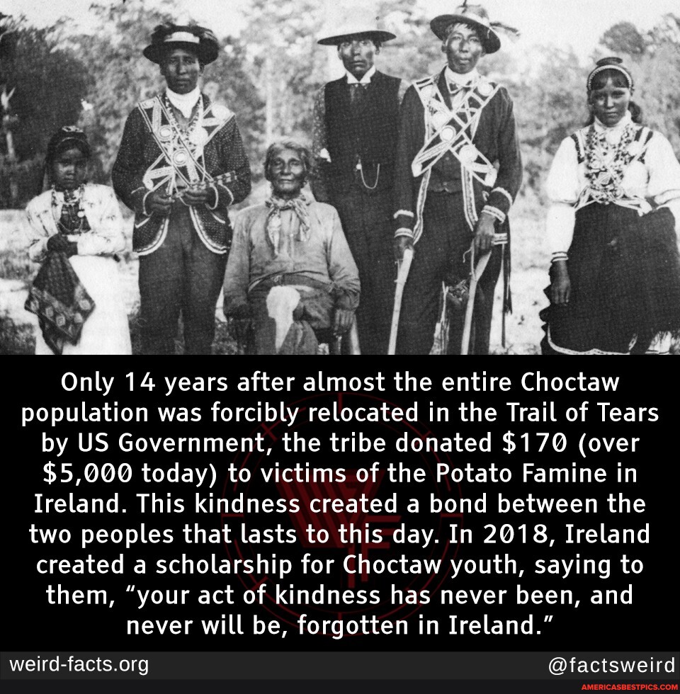 N/A - Only 14 years after almost the entire Choctaw population was ...