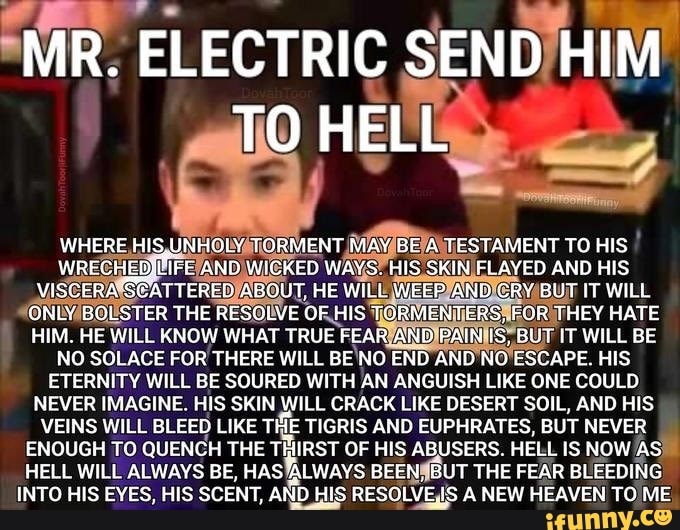 Mrelectric memes. Best Collection of funny Mrelectric pictures on iFunny