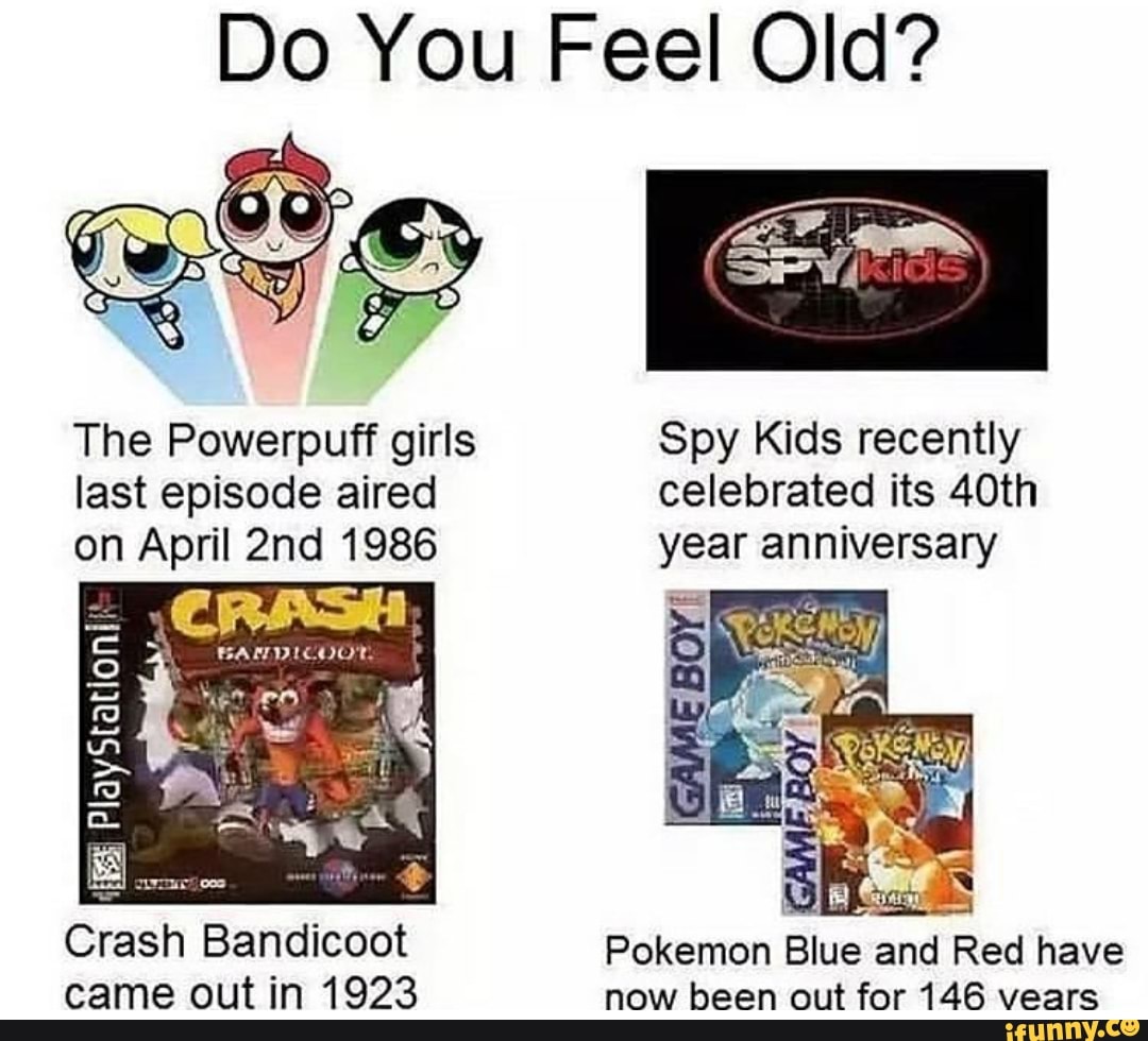 Do You Feel Old? The Powerpuff girls Spy Kids recently last episode ...