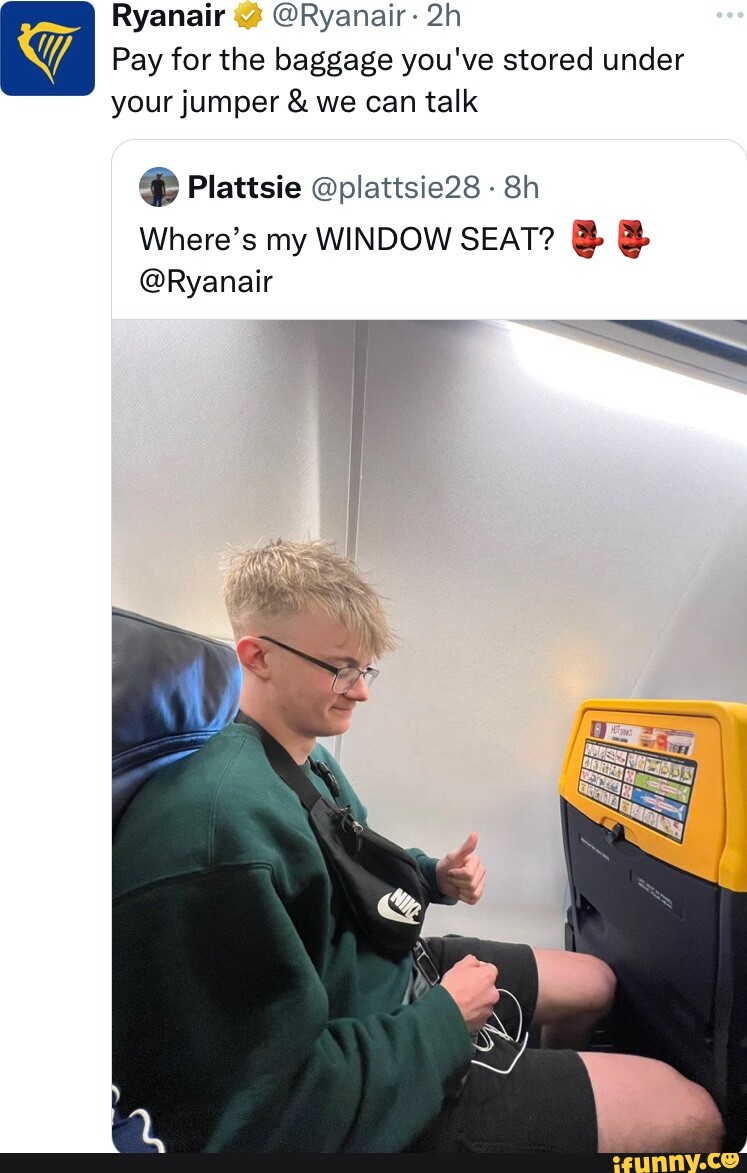 Ryanair memes. Best Collection of funny Ryanair pictures on iFunny