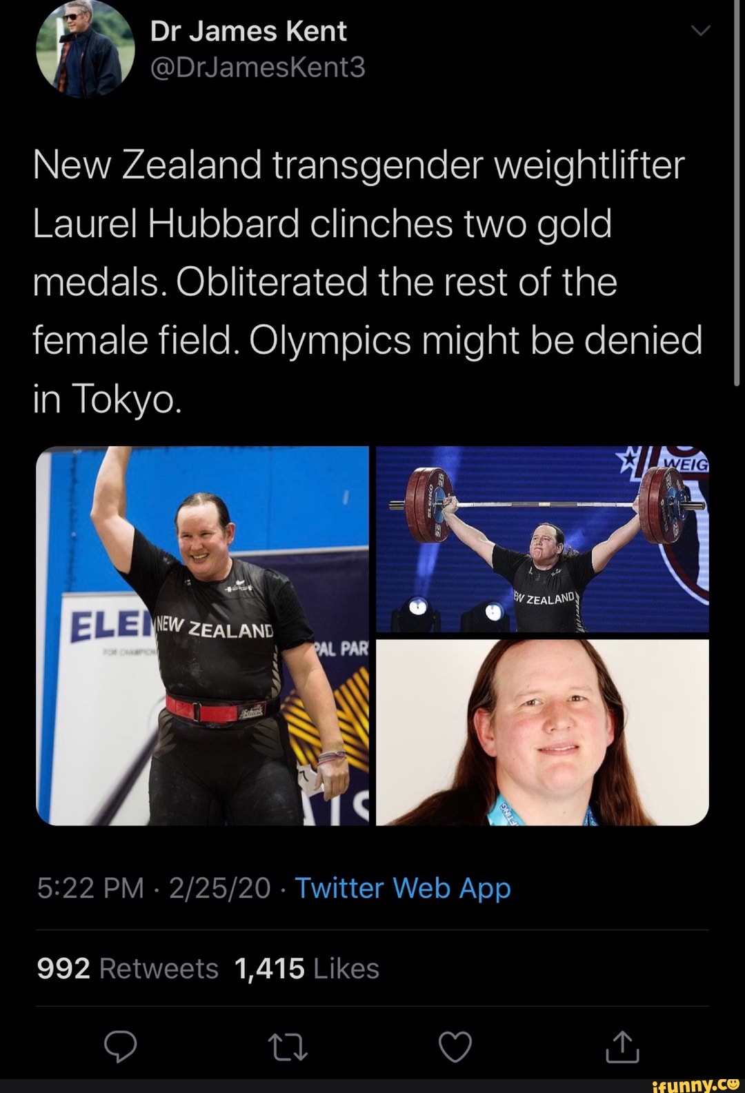 New Zealand Transgender Weightlifter Laurel Hubbard Clinches Two Gold