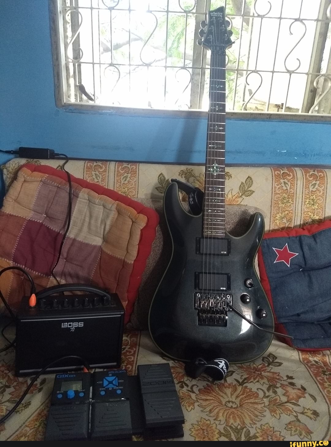 #NGD #Schecter #Zoom #BossKatanaMini #Boss #guitar #electric - iFunny