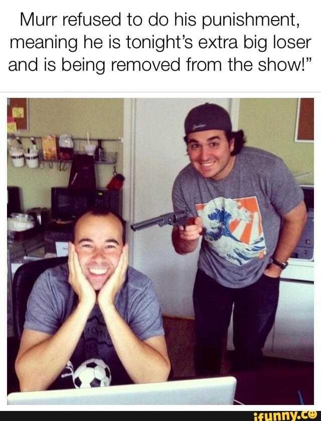 Murr refused to do his punishment, meaning he is tonight’s extra big ...