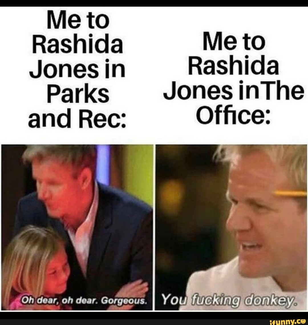 Me to Rashida Me to Jones in Rashida Parks Jones inThe and Rec: Office ...
