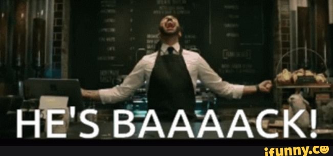 Baaaack memes. Best Collection of funny Baaaack pictures on iFunny