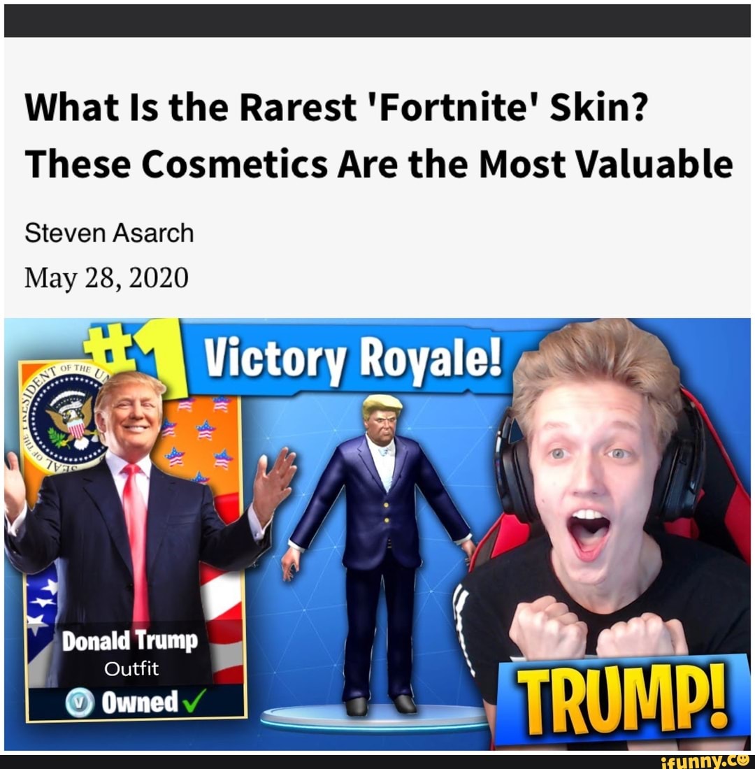 What Is the Rarest 'Fortnite' Skin? These Cosmetics Are the Most ...