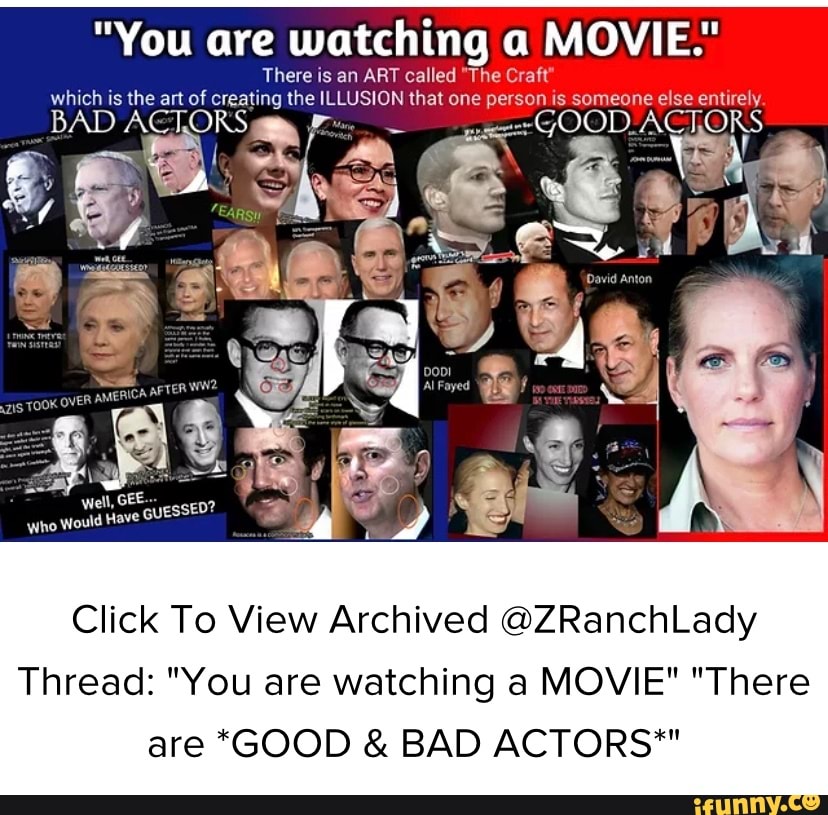 You are watching a MOVIE. There is an ART called "The Craft" which is ...