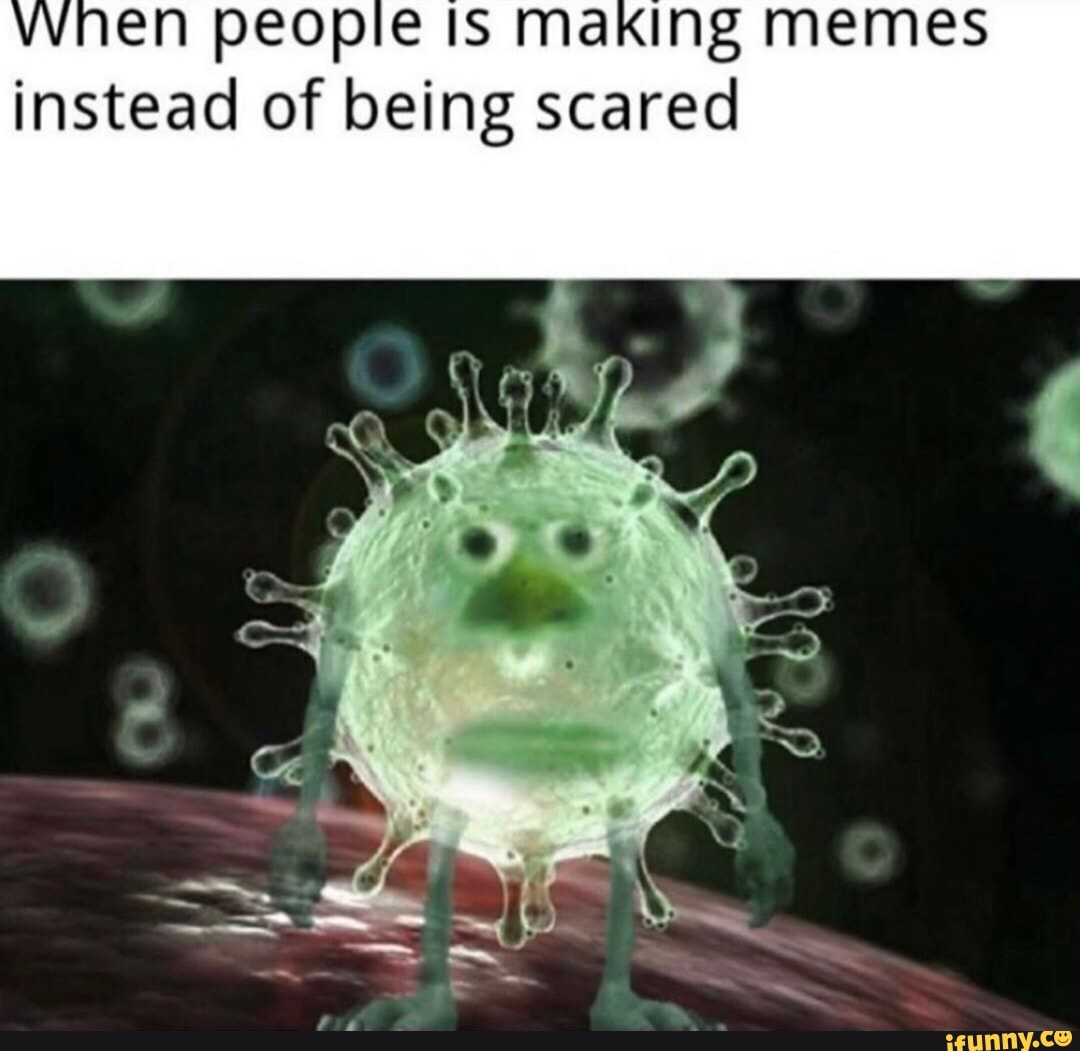 Vvnen people Is Making memes instead of being scared - iFunny