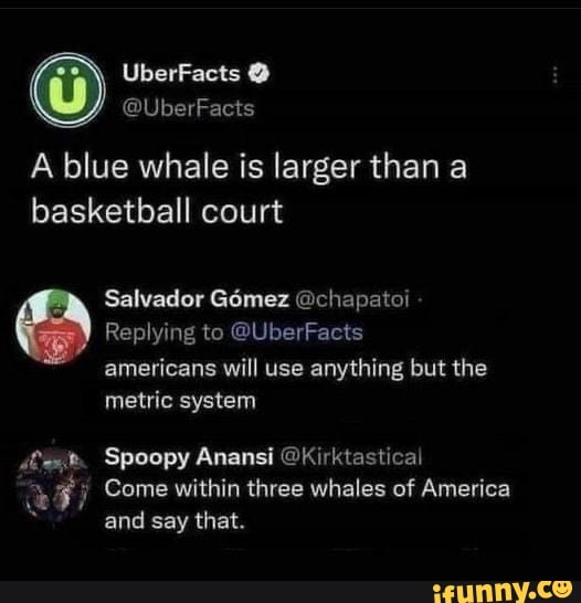 UberFacts @UberFacts A blue whale is larger than a basketball court ...