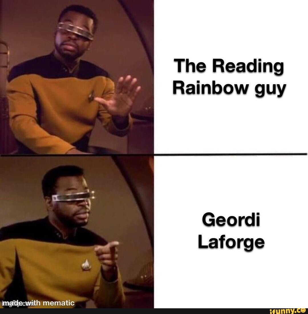 Reading Rambo Star Trek