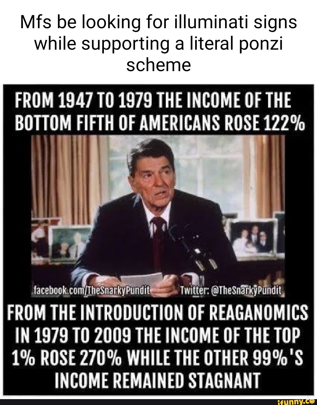 Reaganomics memes. Best Collection of funny Reaganomics pictures on iFunny
