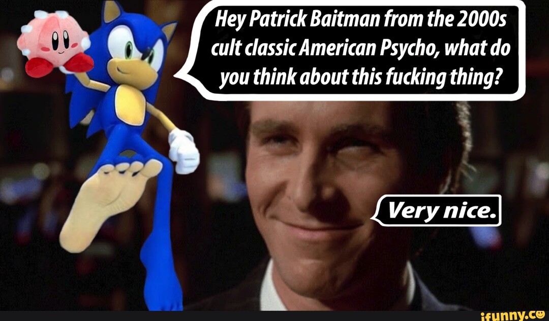 Hey Patrick Baitman from the 2000s cult classic American Psycho, what ...