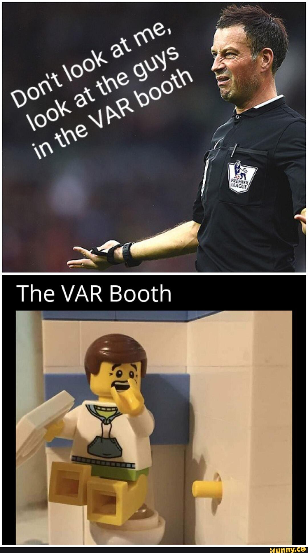 The VAR Booth - iFunny