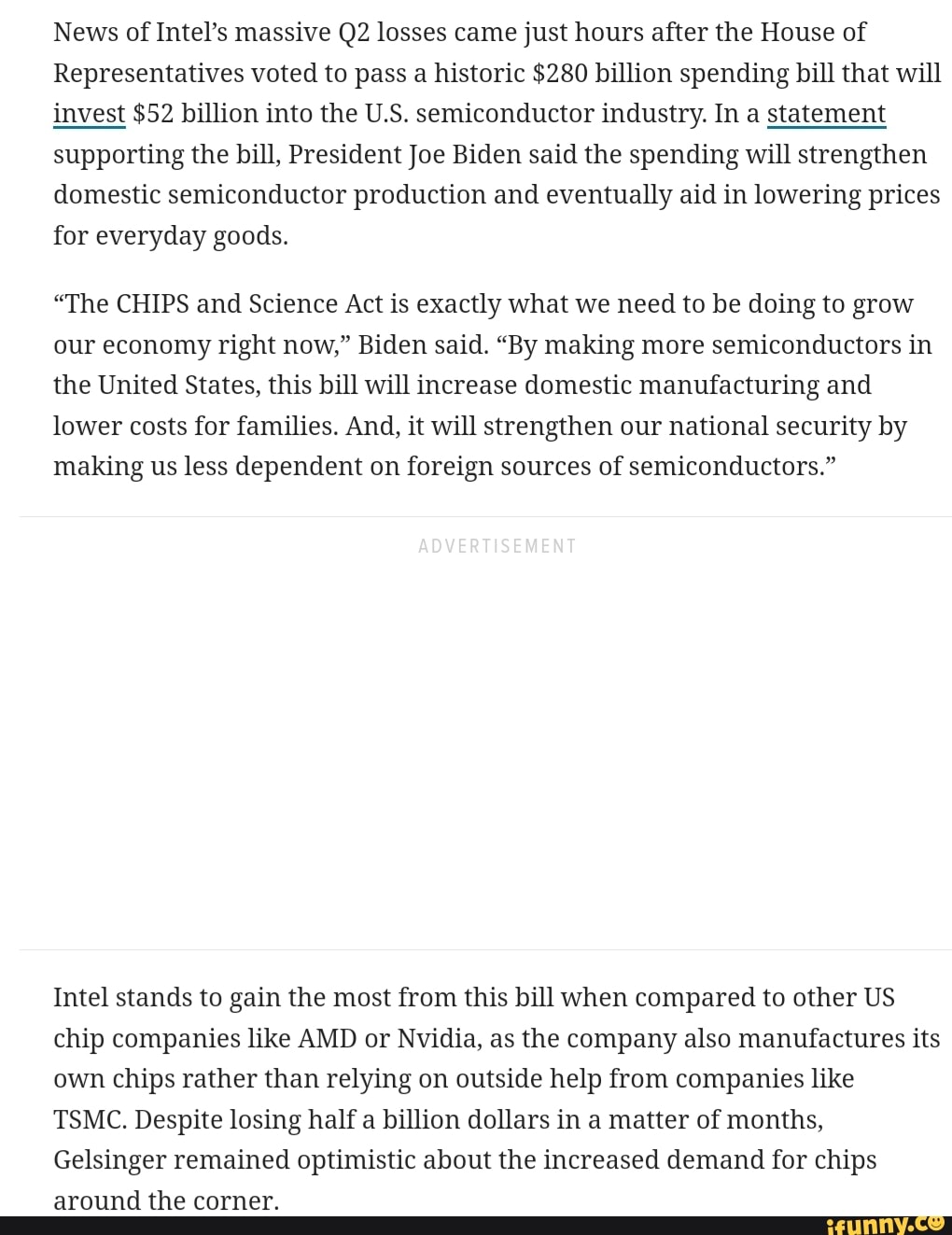 Intel Lost Nearly $500 Million In Brutal Second Quarter - News of Intel ...