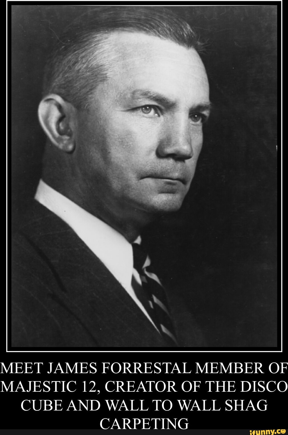 MEET JAMES FORRESTAL MEMBER OF MAJESTIC 12, CREATOR OF THE DISCO CUBE ...