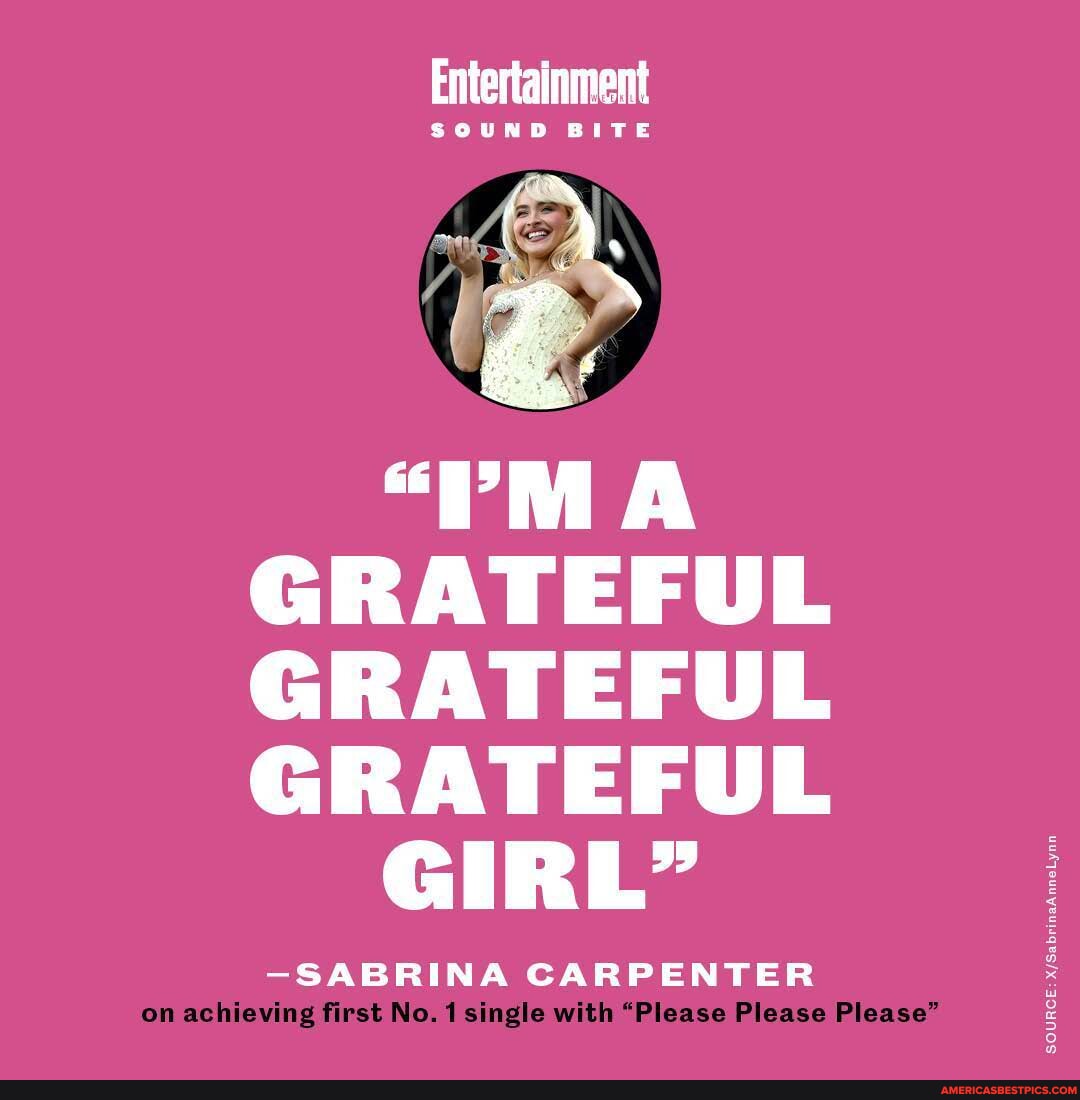 Don't doubt Sabrina Carpenter. The chart-topping singer is clapping ...