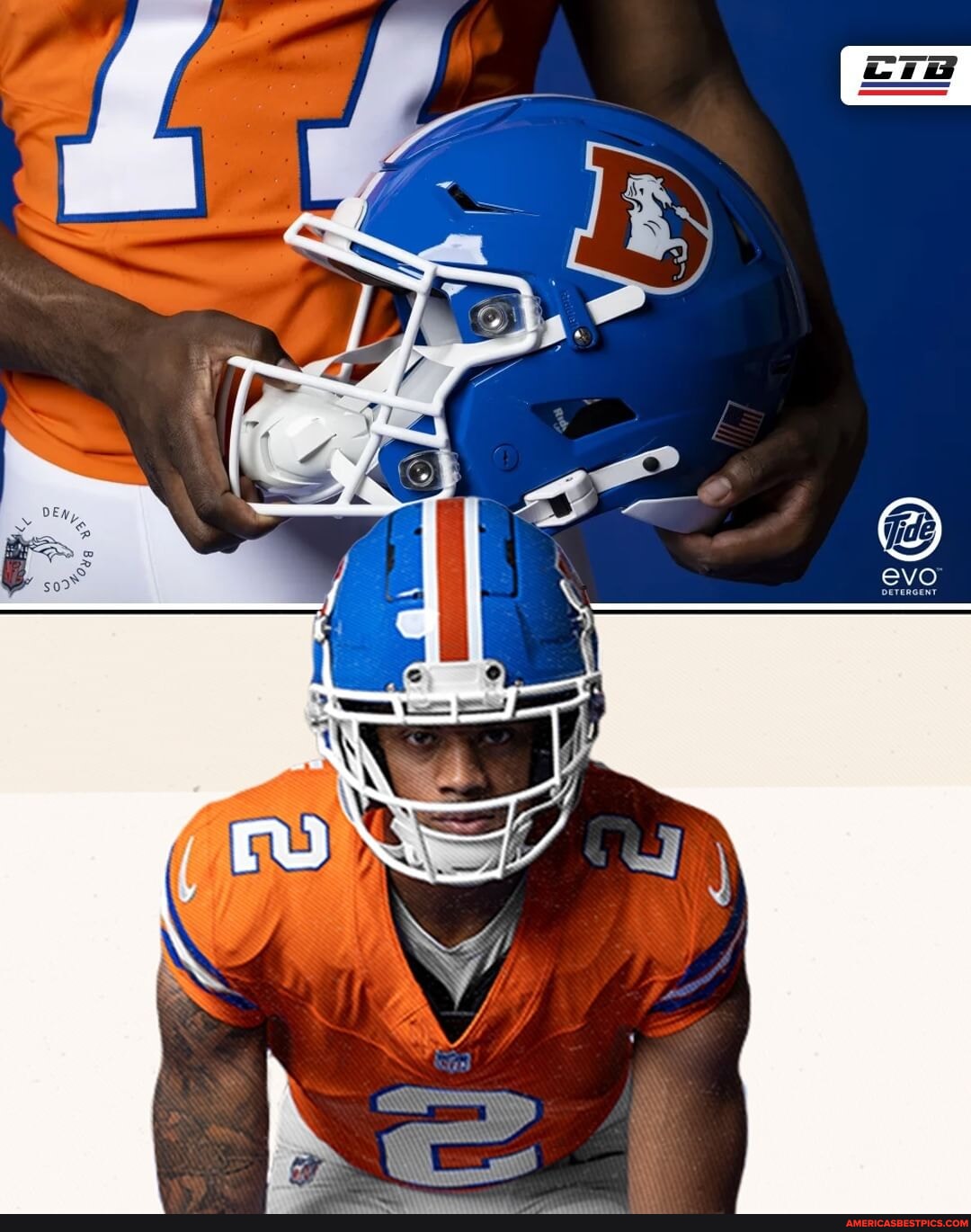 Are these new Broncos uniforms the best throwbacks in the league?🔥🐎 ...