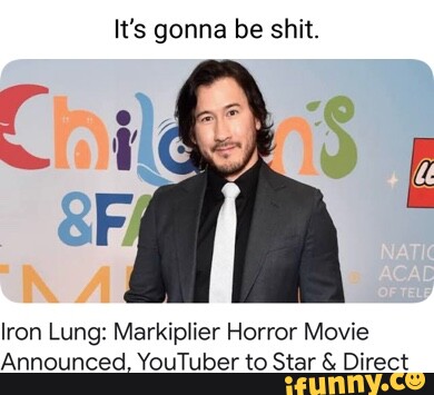 It's gonna be shit. iron Lung: Markiplier Horror Movie Announced ...
