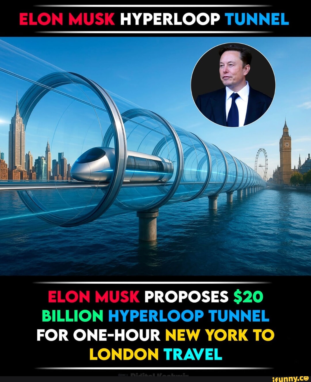 ELON MUSK HYPERLOOP TUNNEL ELON MUSK PROPOSES $20 BILLION HYPERLOOP ...