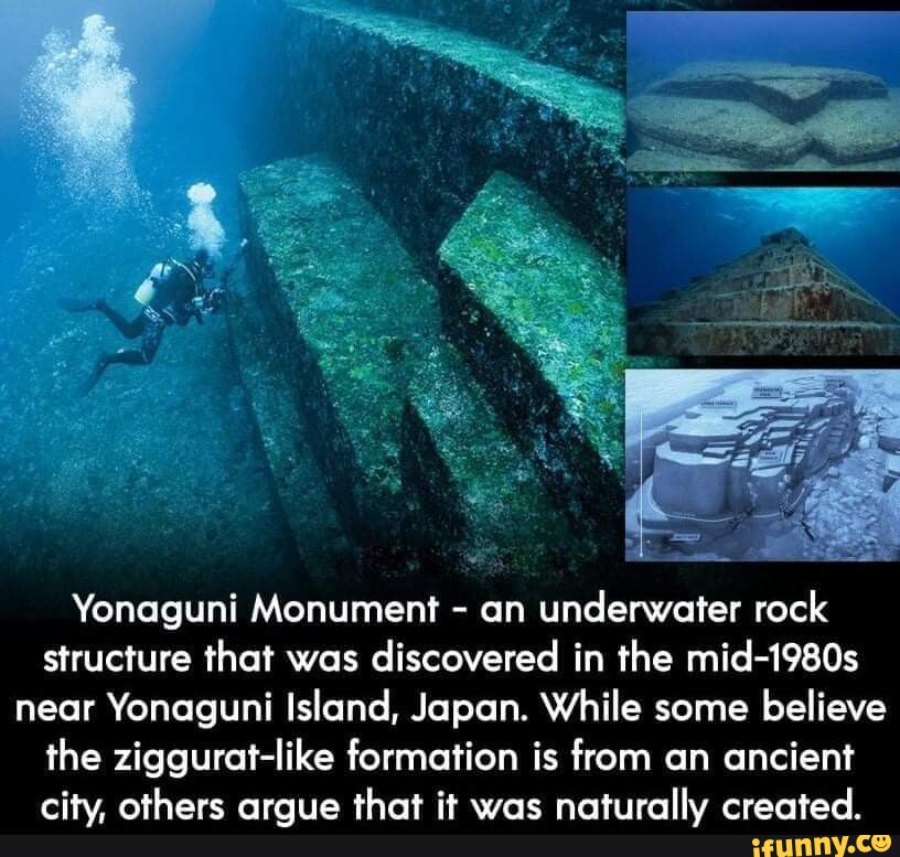 Yonaguni Monument - an underwater rock structure that was discovered in ...