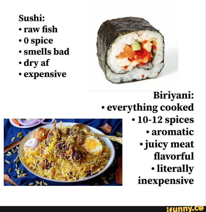 Biryani memes. Best Collection of funny Biryani pictures on iFunny