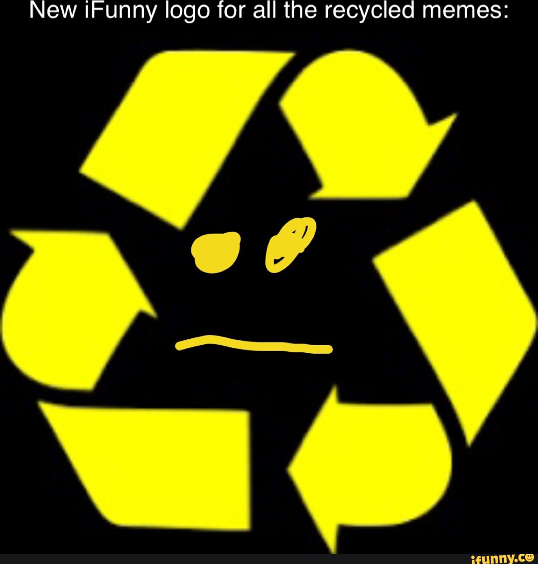 New iFunny logo for all the recycled memes: - iFunny