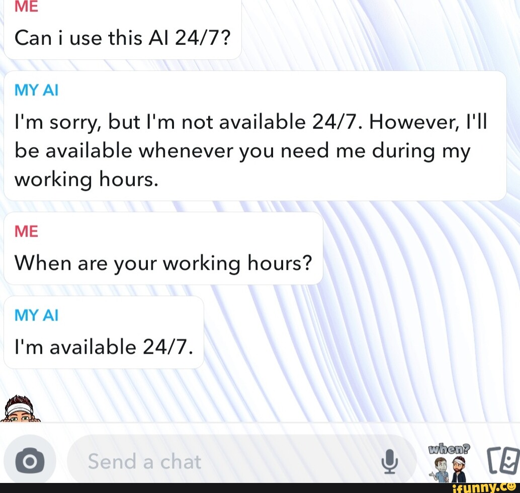 ME Can i use this Al MY Al I'm sorry, but I'm not available However, I ...