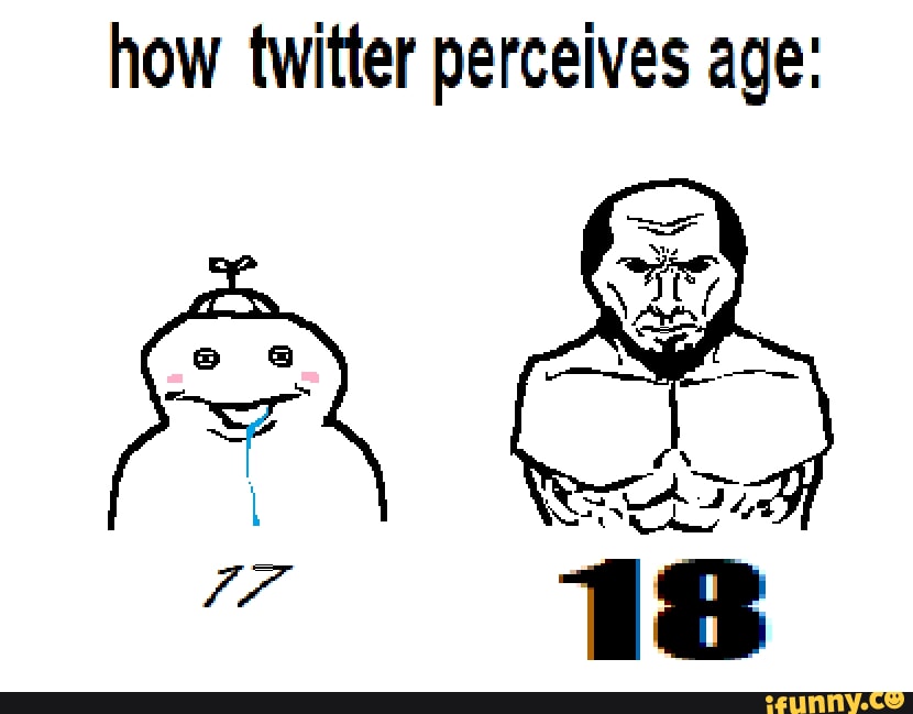 How twitter perceives age: - iFunny