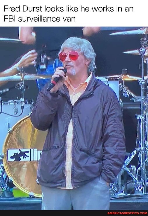 Fred Durst looks like he works in an FBI surveillance van - America’s ...