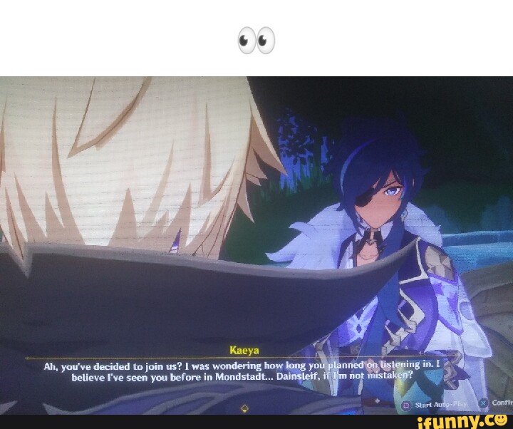 Kaeya memes. Best Collection of funny Kaeya pictures on iFunny