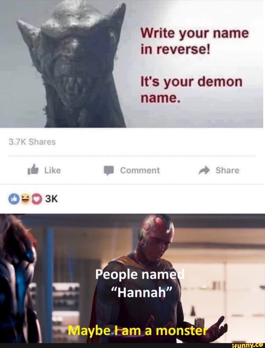Write your name in reverse! It's your demon name. Siare People named ...