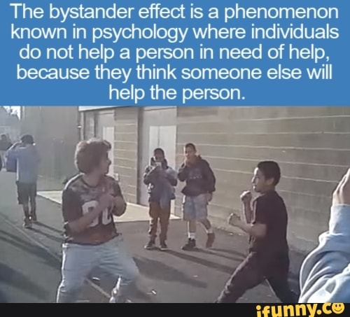 The bystander effect is a phenomenon known in psychology where ...