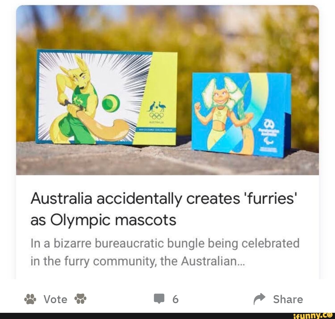 Australia accidentally creates 'furries' as Olympic mascots In a ...