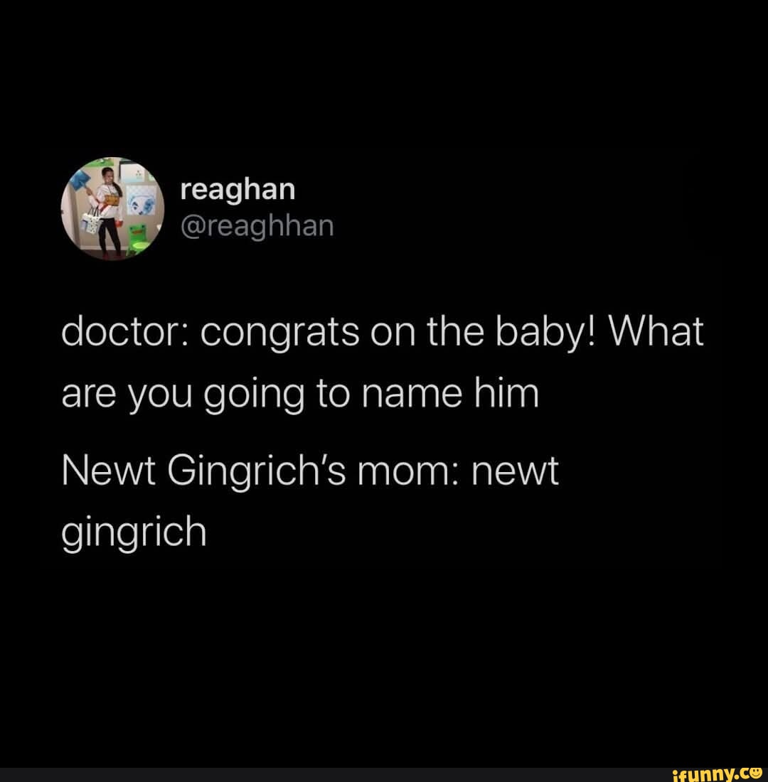 Reaghan @reaghhan doctor: congrats on the baby! What are you going to ...