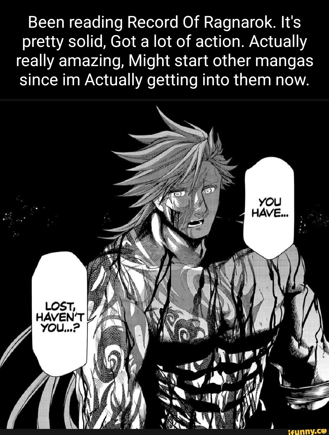 Been reading Record Of Ragnarok. It's pretty solid, Got a lot of action ...