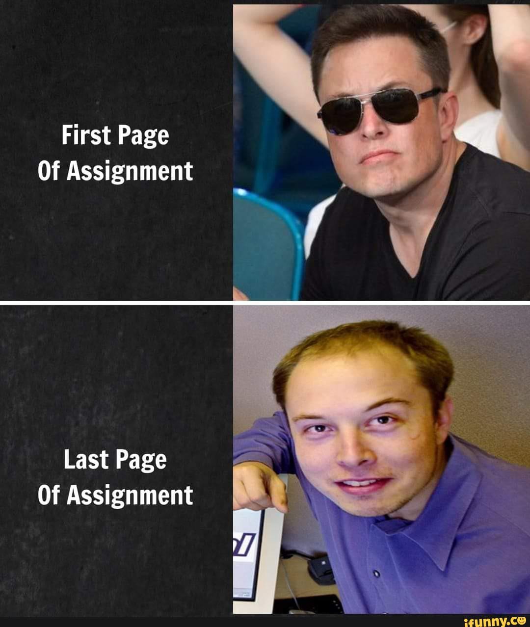 First Page Of Assignment Last Page Of Assignment - iFunny